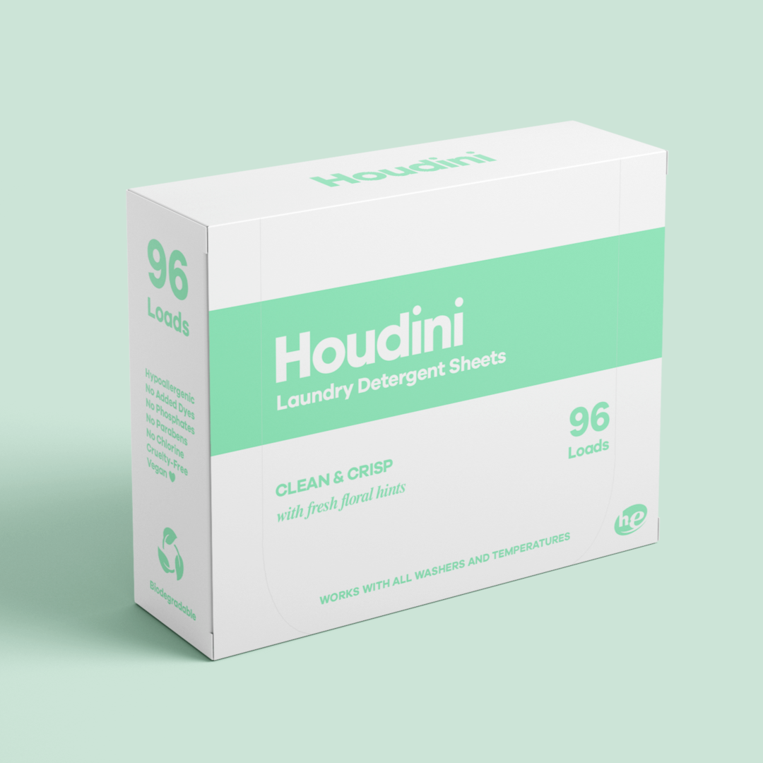 Houdini Laundry Detergent Sheets: A zero-waste and clean laundry ...