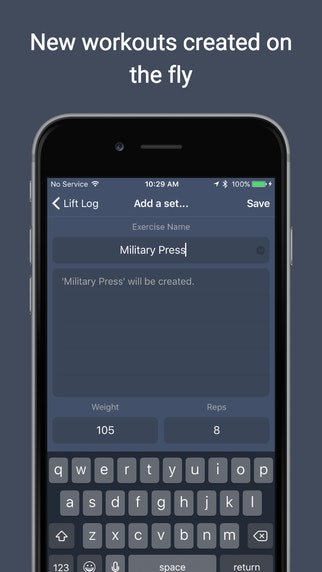 Lift Log: Quickest Weightlifting Log, Exercise Journal, Workout Trackr ...