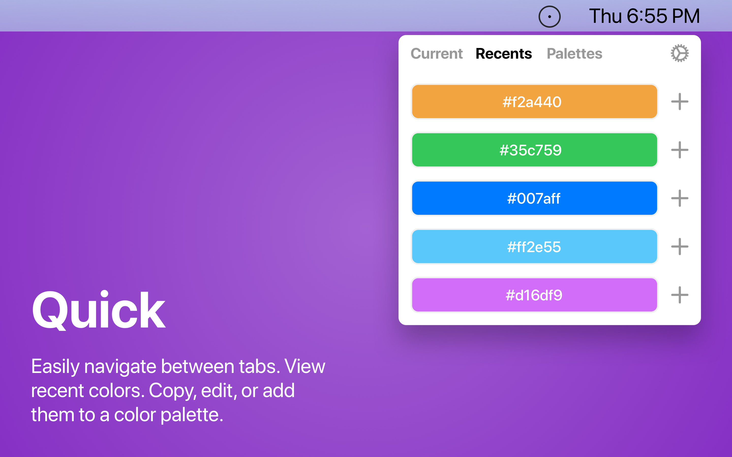 Colormate – Color Picker - Minimalist color picker & palette organizer ...