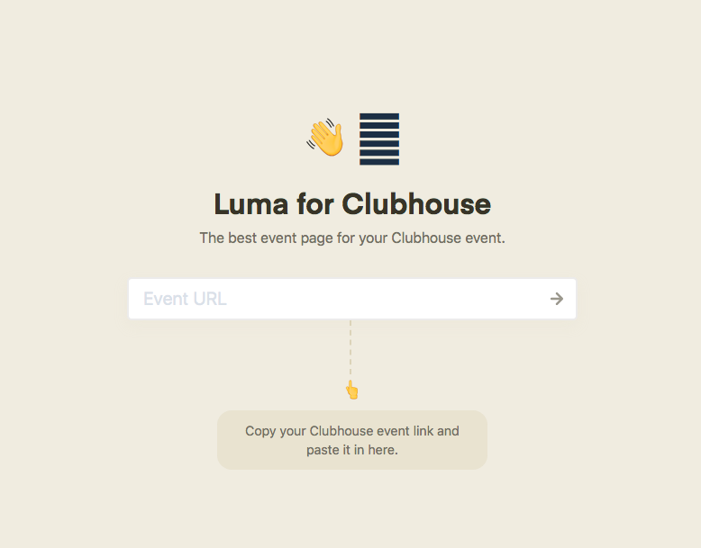 Luma for Clubhouse : p/luma-maps | Product Hunt