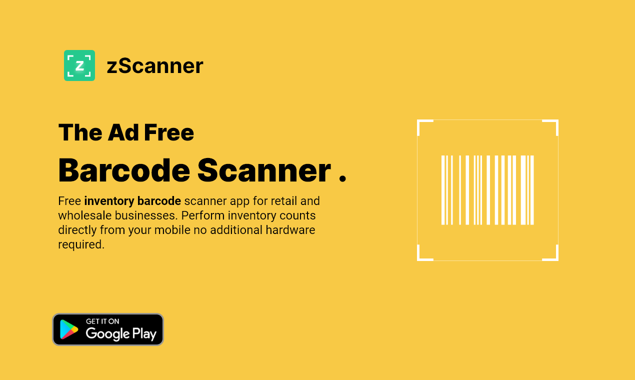zScanner - Free Barcode Scanner: - The Ad Free Barcode Scanner ...