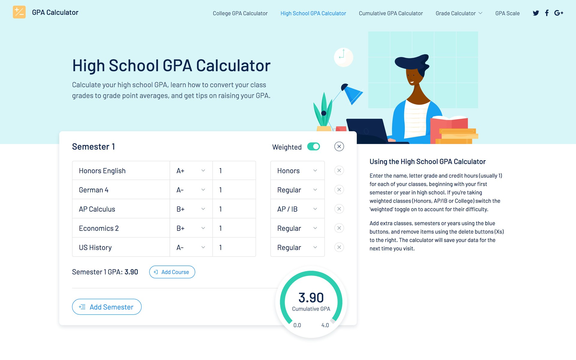 GPA Calculator: The easiest way to calculate your GPA | Product Hunt