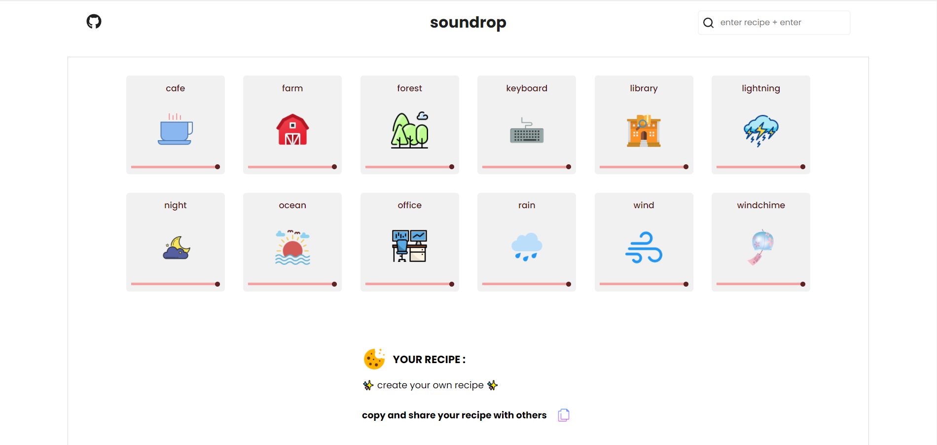soundrop: Create the perfect music recipe to relax and work | Product Hunt