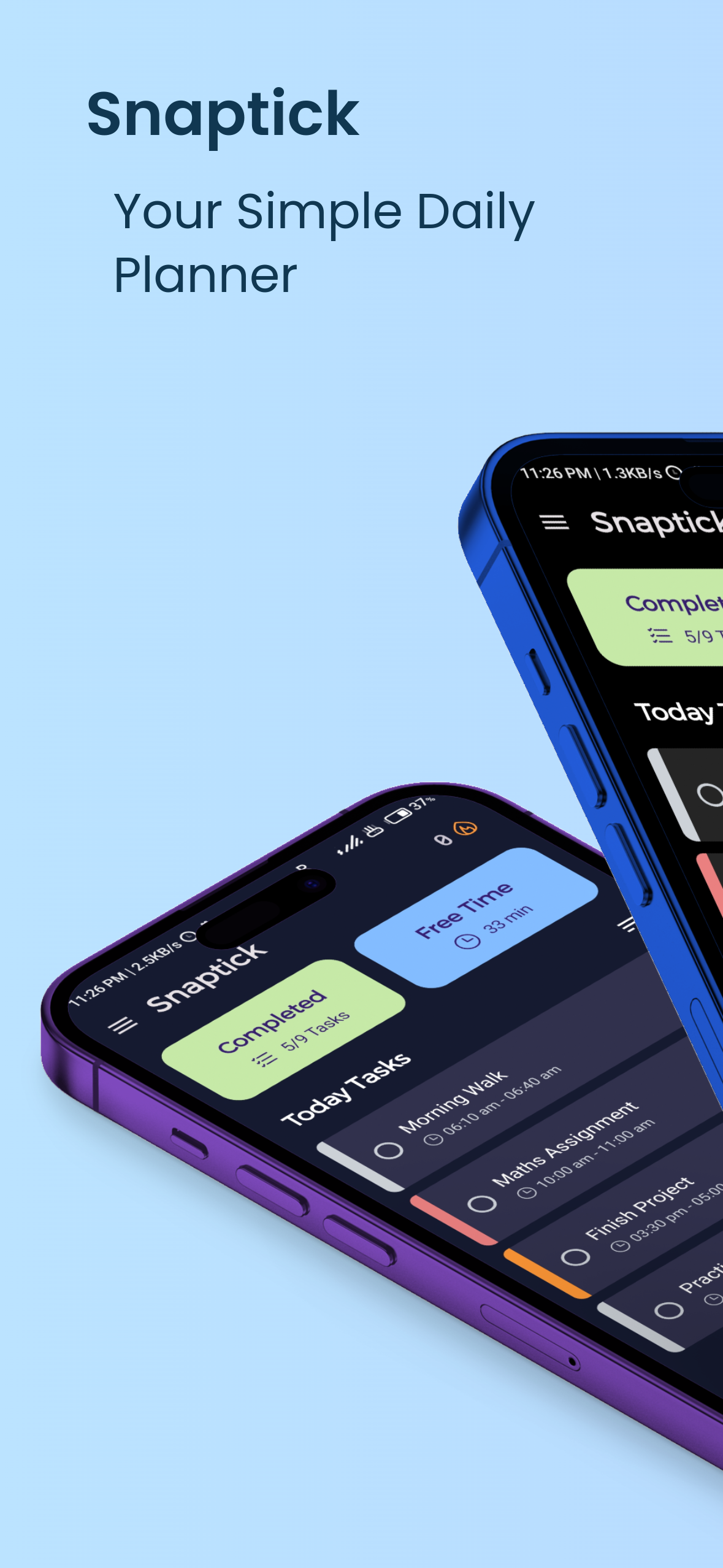 Snaptick: Daily Planner App | Product Hunt