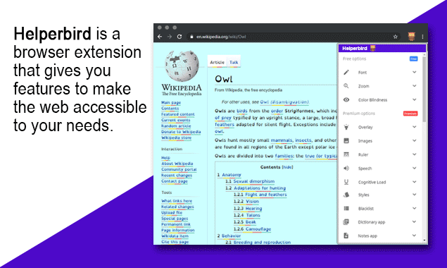 Helperbird: Your reading & writing accessibility assistant | Product Hunt