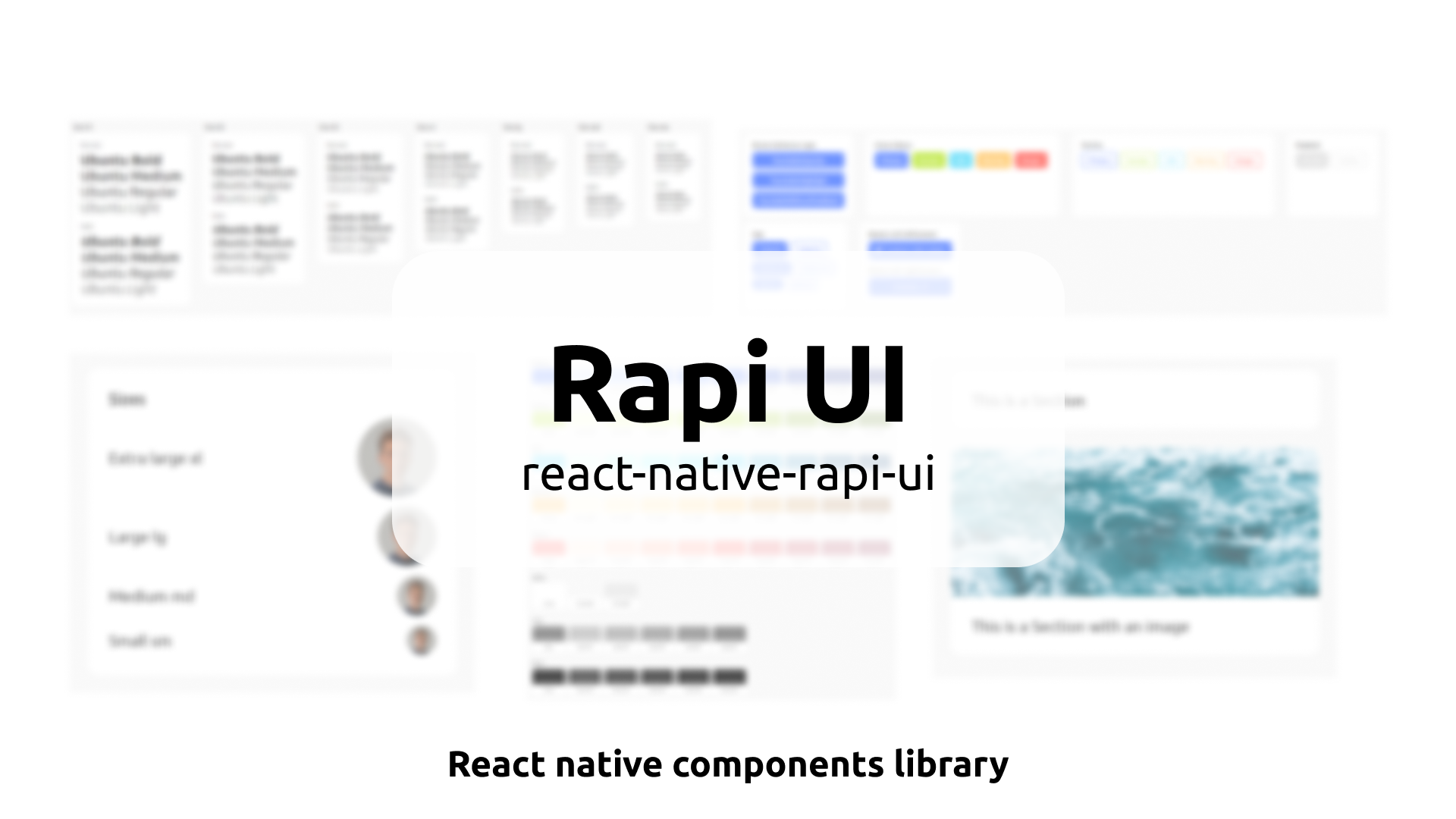 Rapi UI: Beautiful components for your React Native apps | Product Hunt
