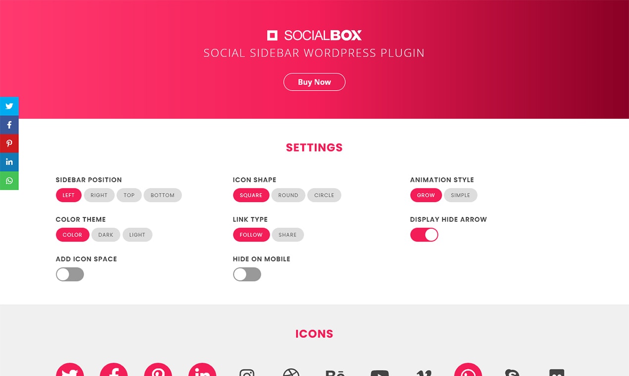 SocialBox WordPress Plugin - Product Information, Latest Updates, and ...