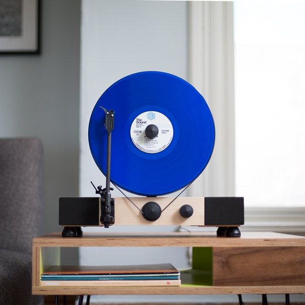 Floating Record™ Vertical Turntable Latest Launches (2025) | Product Hunt