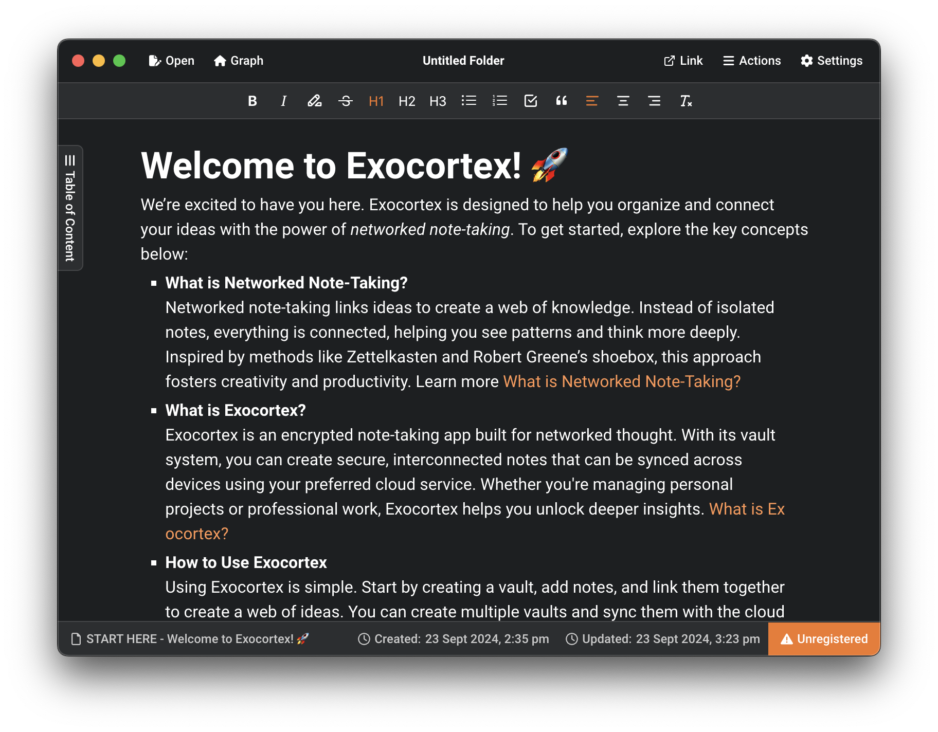 Exocortex Product Information and Latest Updates (2025) | Product Hunt
