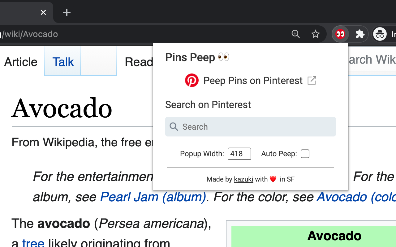 Pins Peep: Instant access to inspiration on Pinterest 👀 | Product Hunt