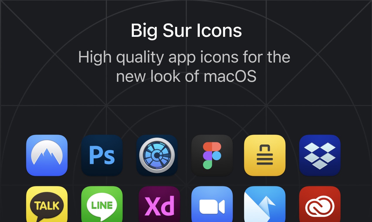 Big Sur Icons: The missing icons for your favourite Mac apps | Product Hunt