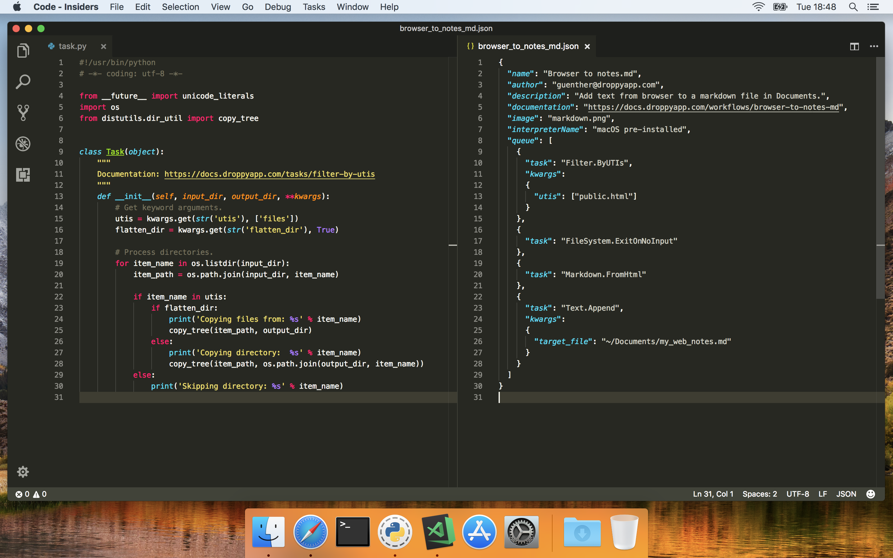 DropPy: Automate anything via drag & drop using Python. | Product Hunt