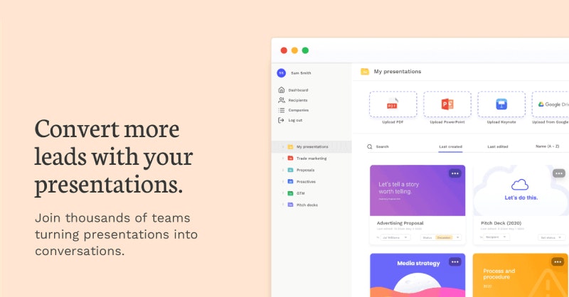Sizle.io: Smarter docs for faster deals. | Product Hunt