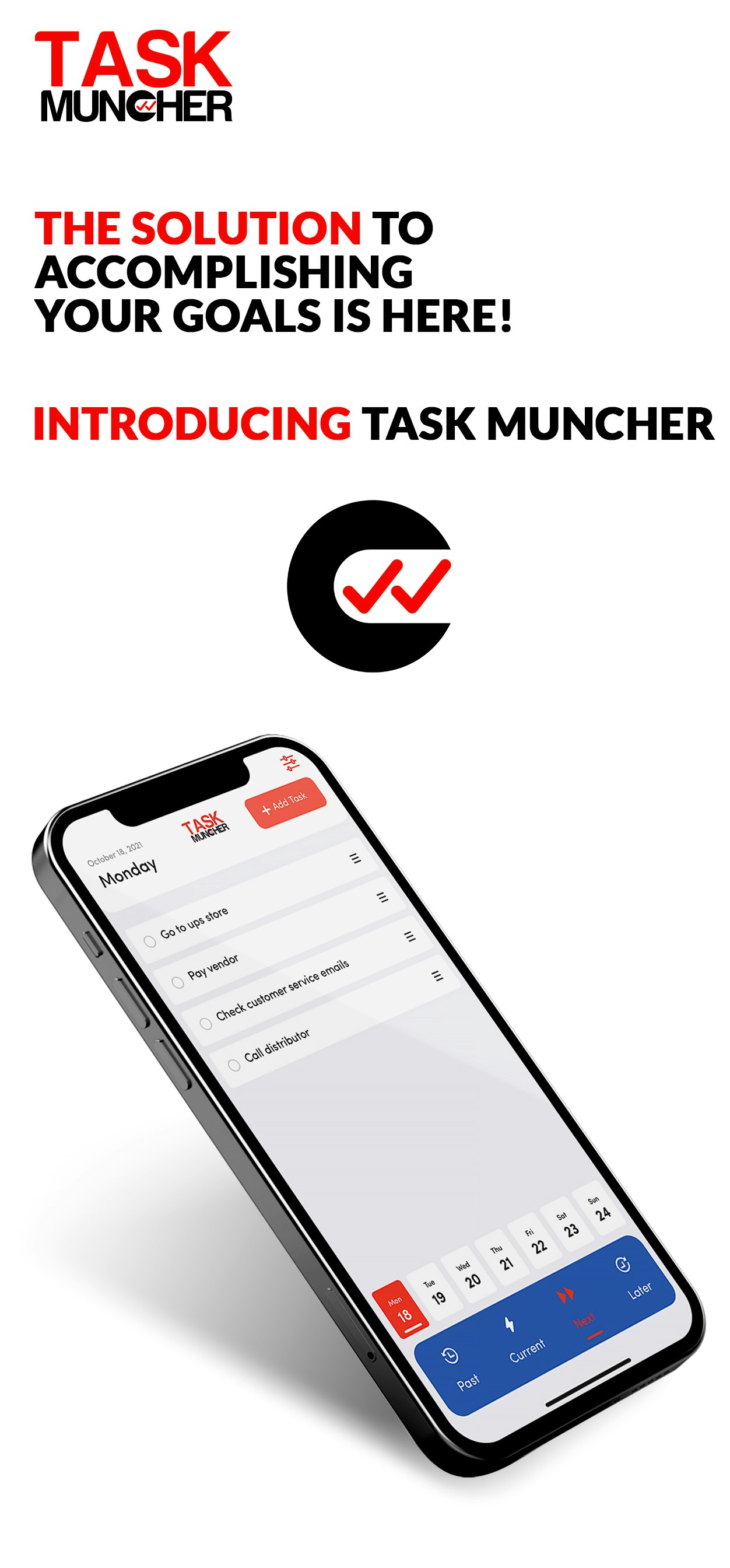 Task Muncher: An app helping you stay laser-focused on munching your ...