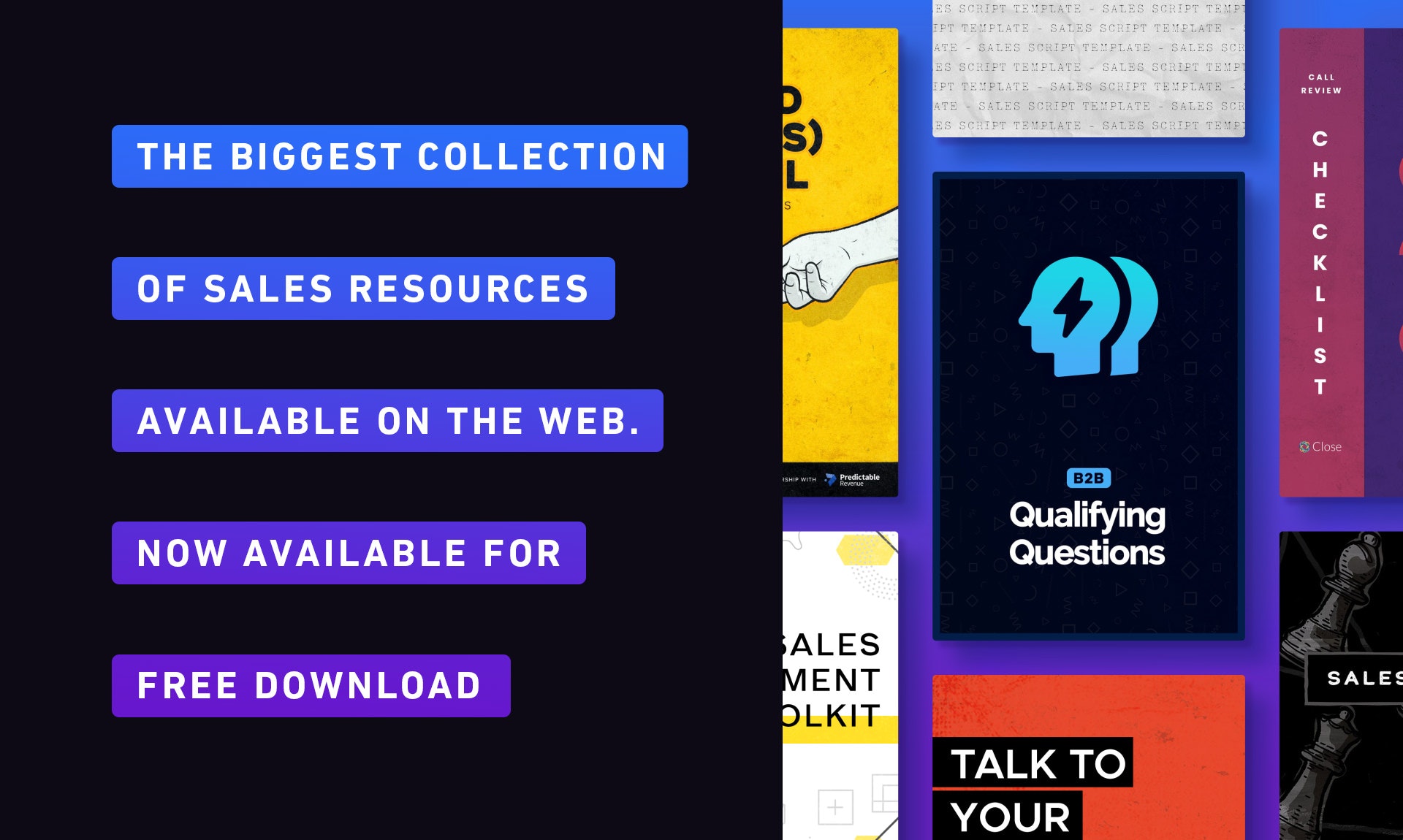 Sales Resource Collection - The biggest assembly of sales templates ...