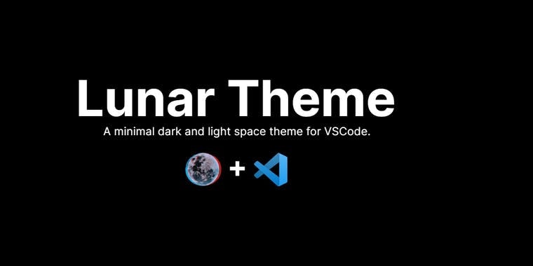 Lunar Theme: A minimal, dark and light space theme for VSCode ...