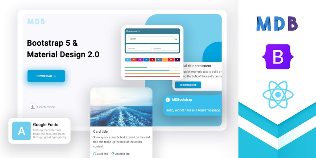 React Bootstrap 5 700 Ui Components And Templates For Bootstrap 5