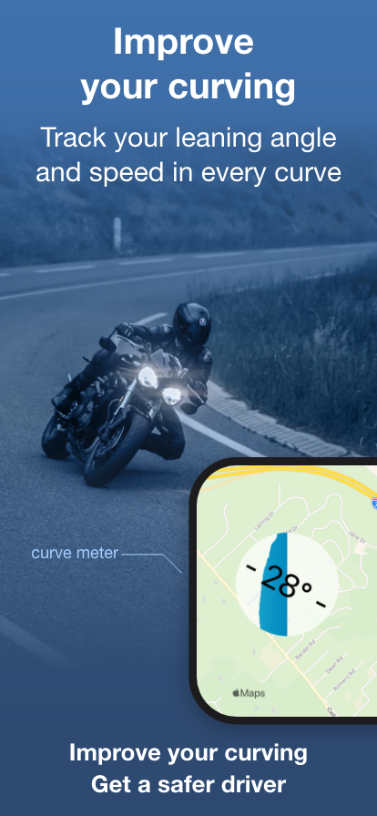 Curve Tracker for Motorbike: Improve your cornering with sensors of ...