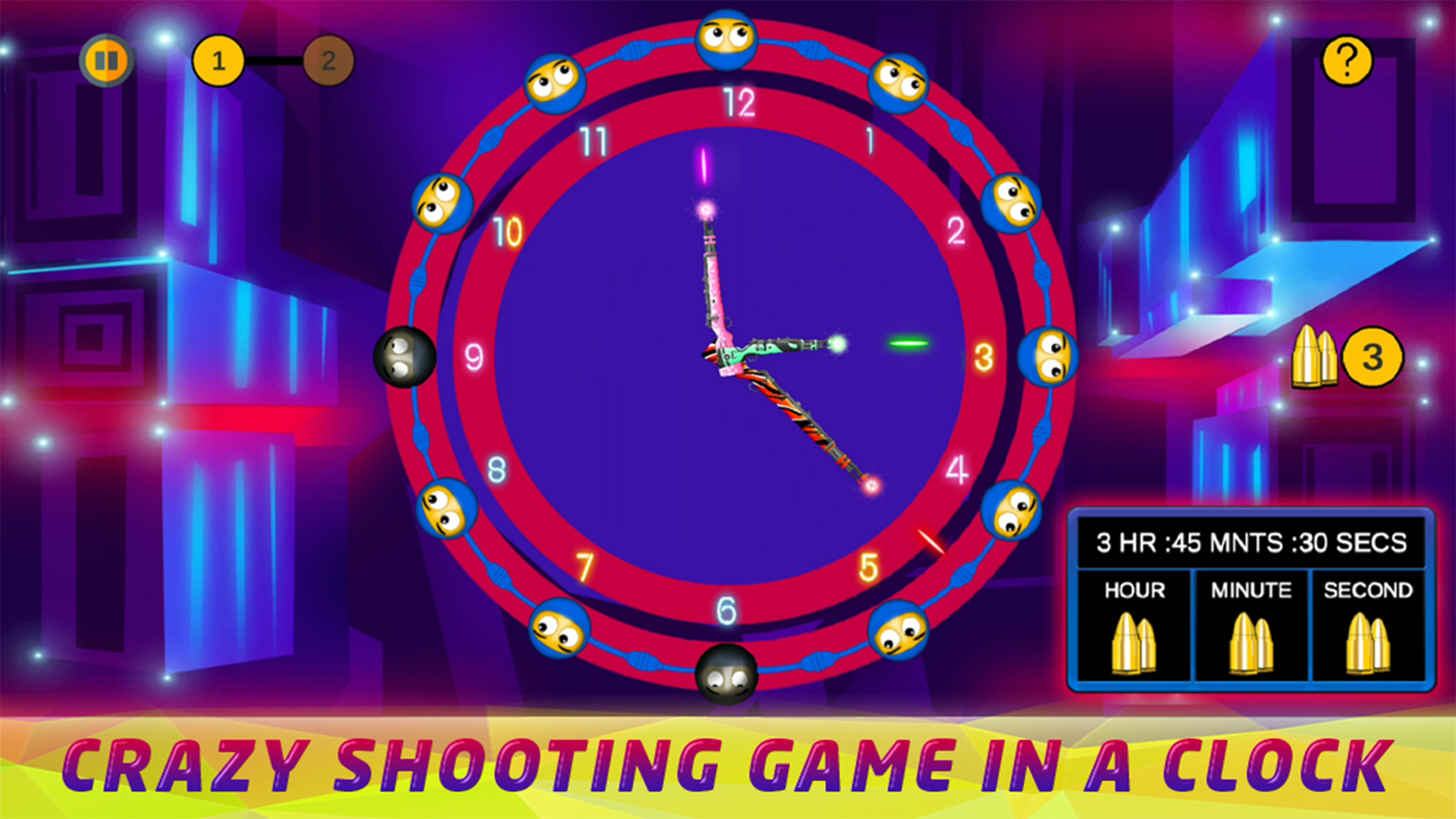 Clock Shooter - 2D Shooting Puzzle - Product Information, Latest ...
