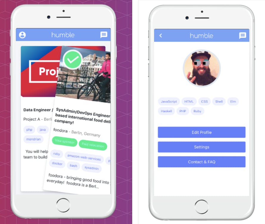humble: AI-Powered recruitment matchmaking app for engineers | Product Hunt