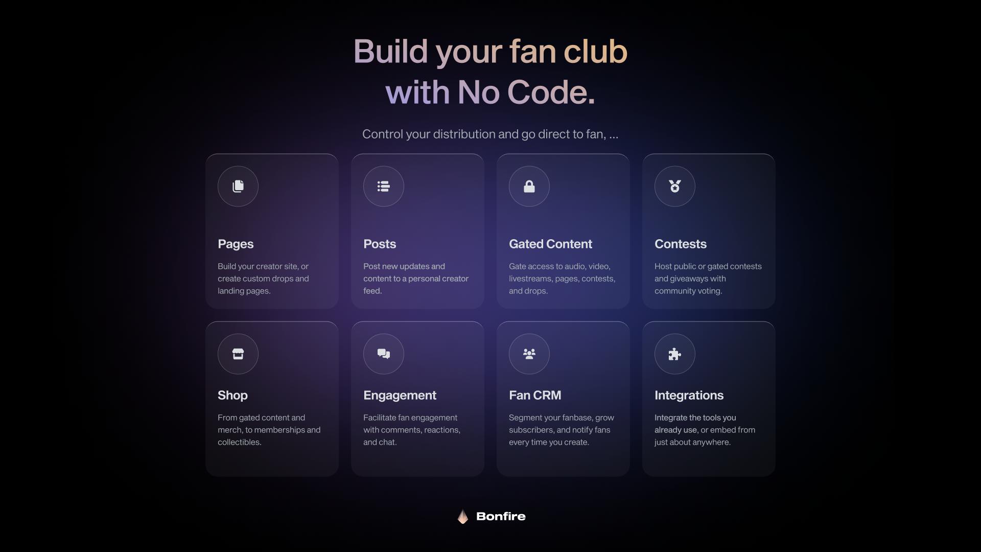 Bonfire: Build a fandom-driven world you control. | Product Hunt