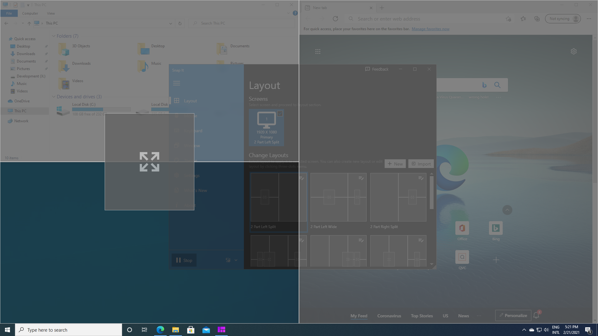 Snap Screen: Snap Screen is a snipping window tool for Windows 10 ...