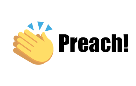 Preach! - Inserts a 👏 emoji after all the words in text | Product Hunt