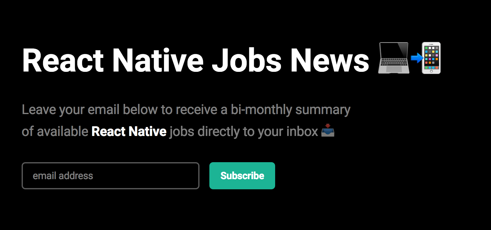 React Native Jobs News - Product Information, Latest Updates, and ...