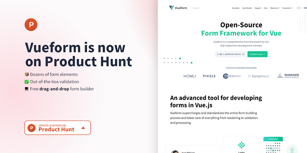 Vueform Product Information and Latest Updates (2025) | Product Hunt Vueform Product Information and Latest Updates (2025) | Product Hunt