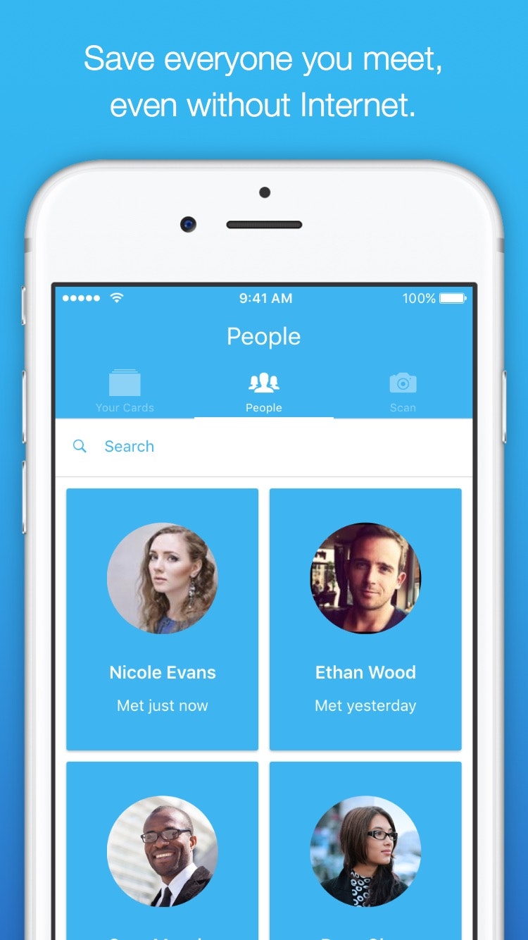 CardShare: A fast and fun way to exchange contact info via QR codes ...