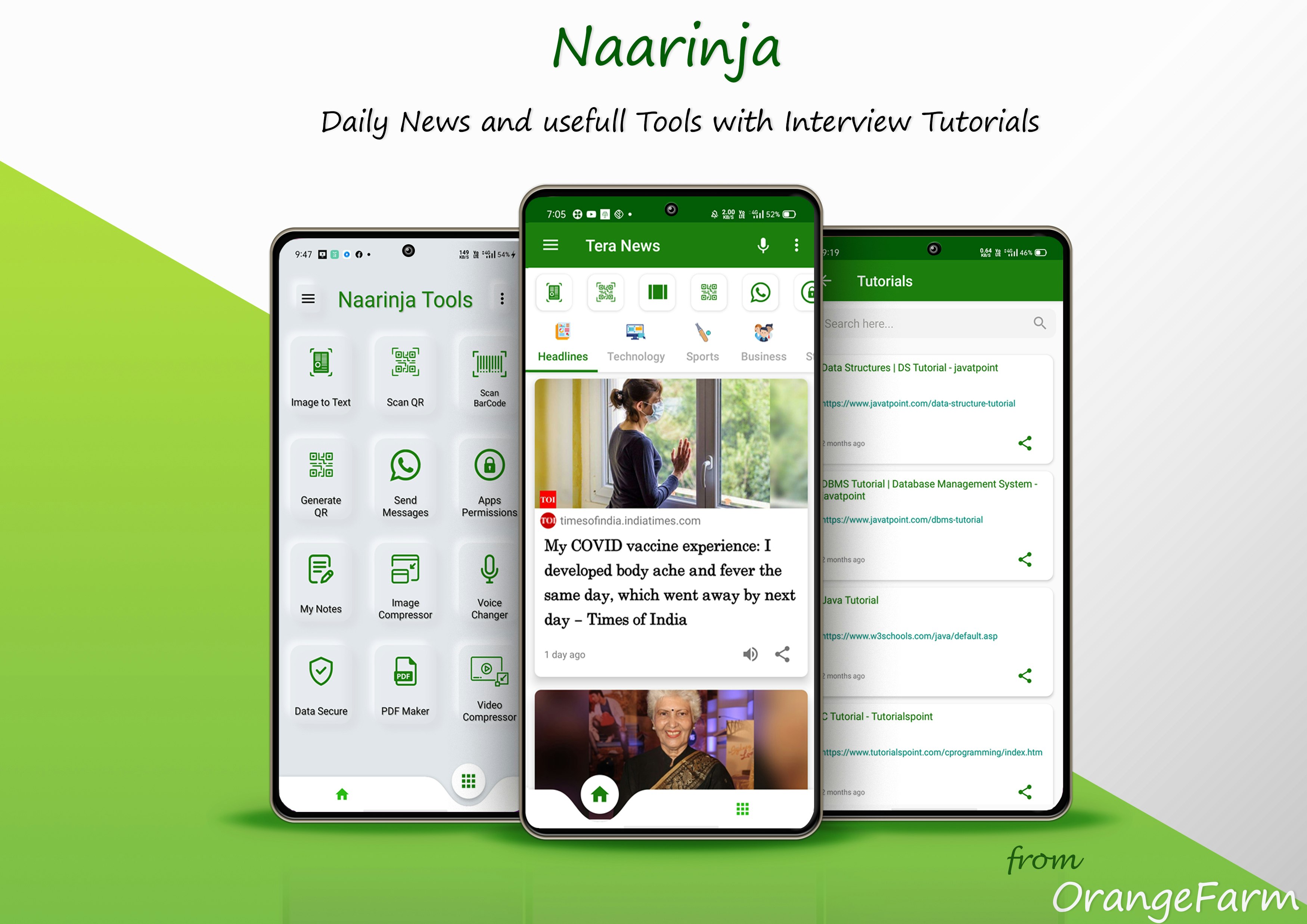 Naarinja android application Product Information and Latest Updates ...