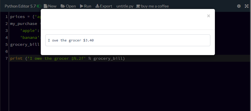 Python Editor v5.7: 100% free online python editor with compilation ...