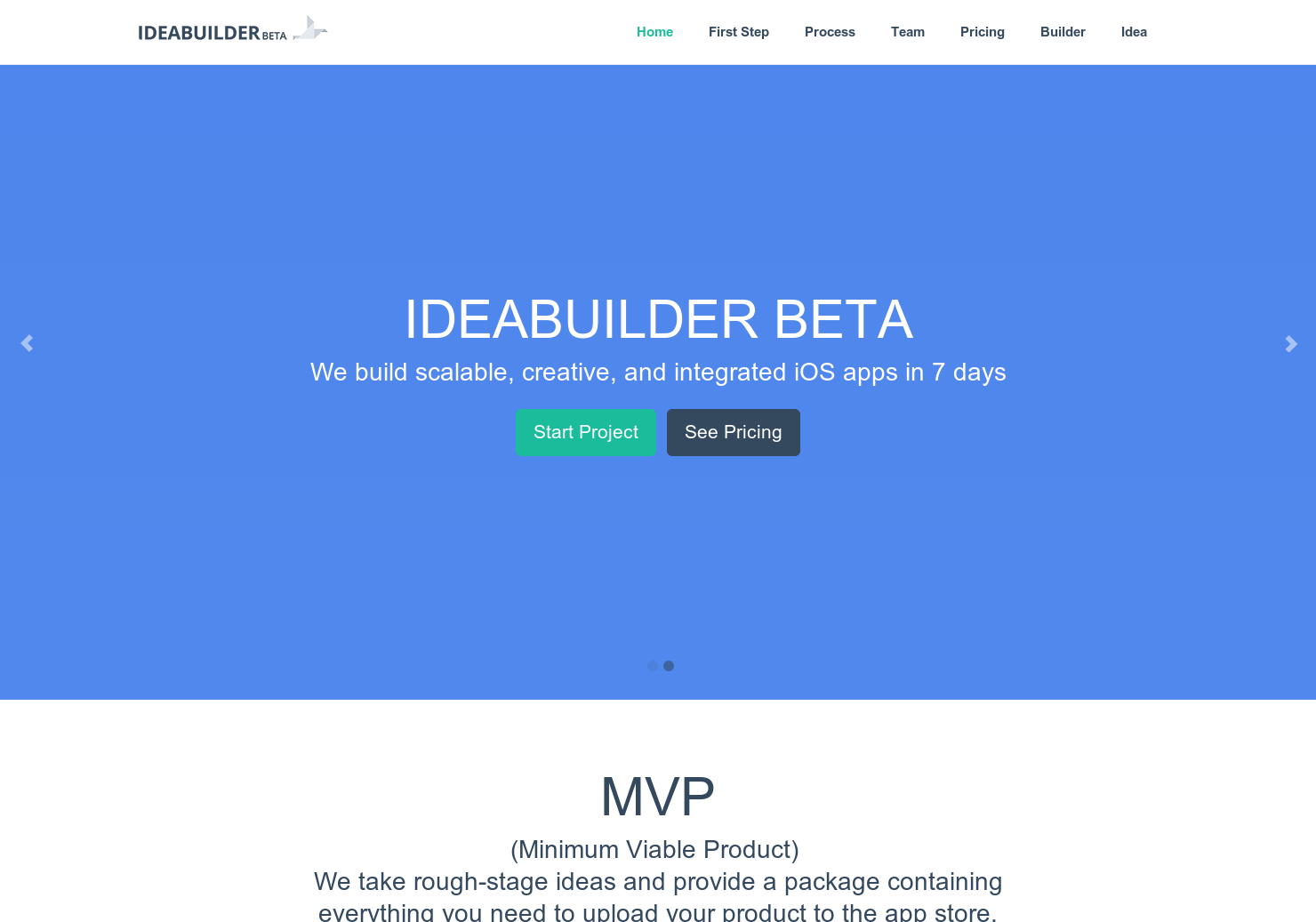 Idea Builder: One Week MVP | Product Hunt