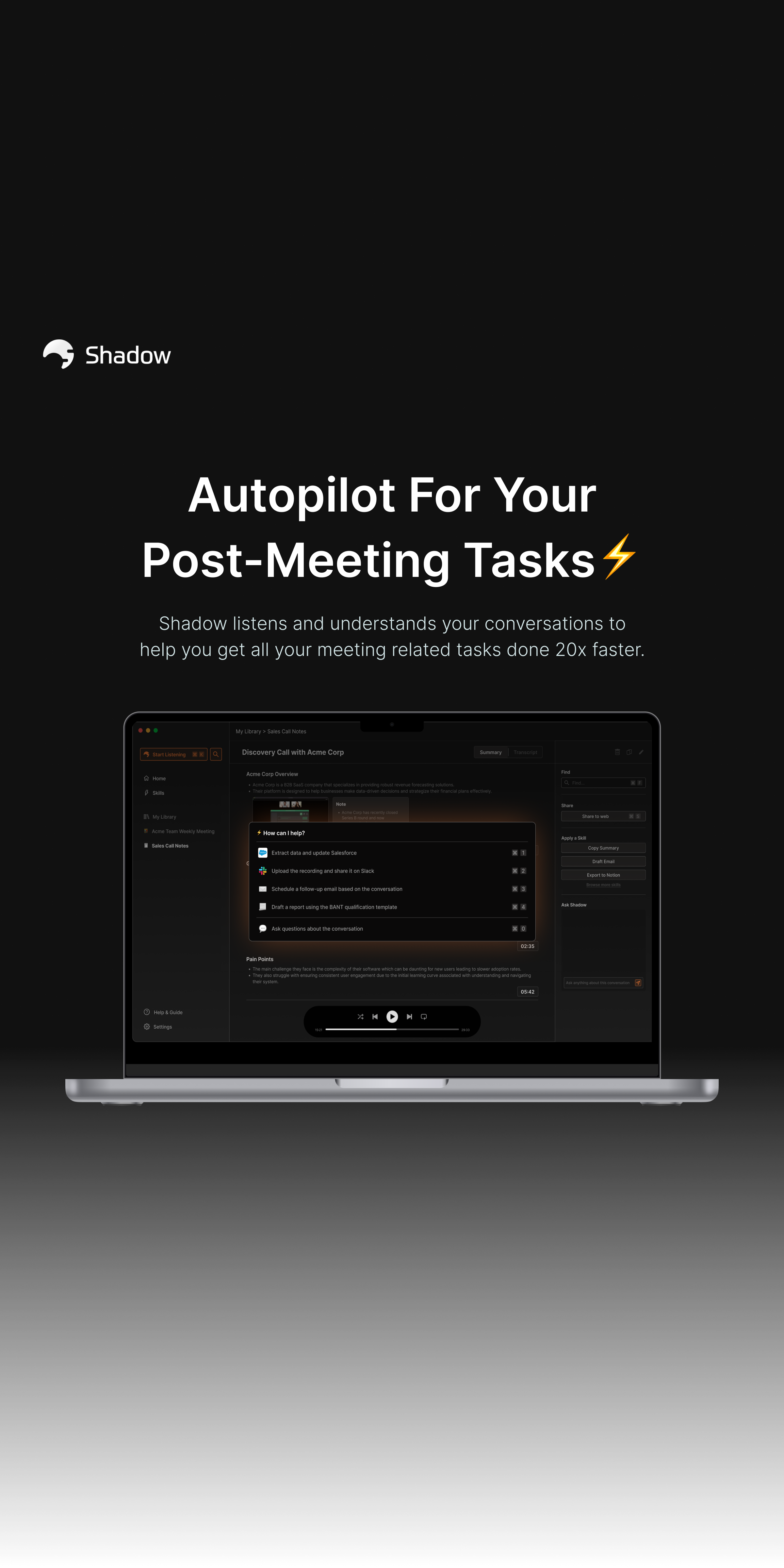 Coming soon: Shadow | Product Hunt