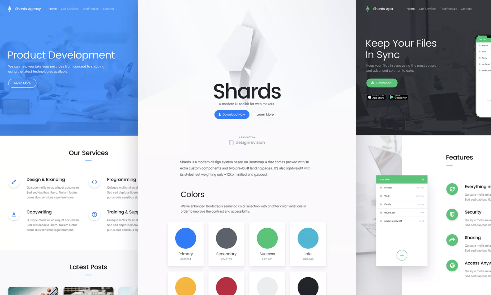 Shards UI Kit : p/designrevision | Product Hunt