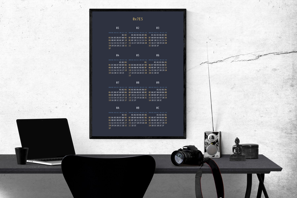 Hexadecimal Hacker's Calendar: 2021 calendar for real hackers | Product ...