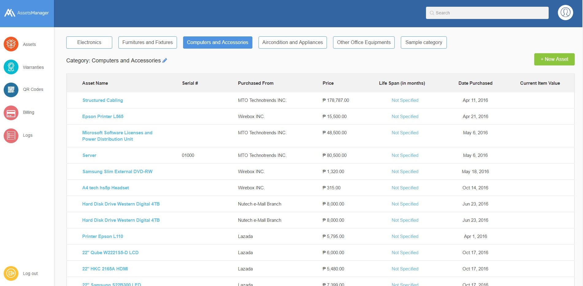 AssetsManager Makers | Product Hunt