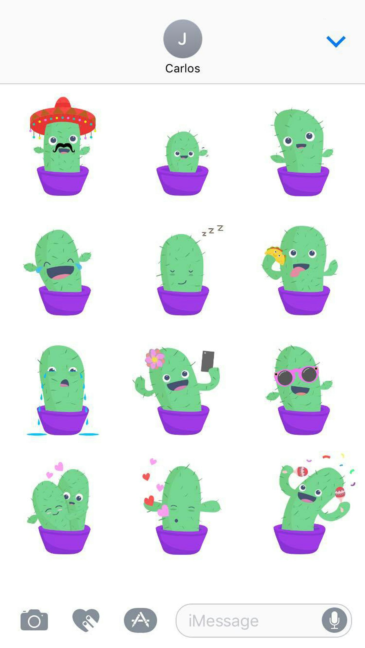 Carlos the Cactus Sticker Pack - Product Information, Latest Updates ...
