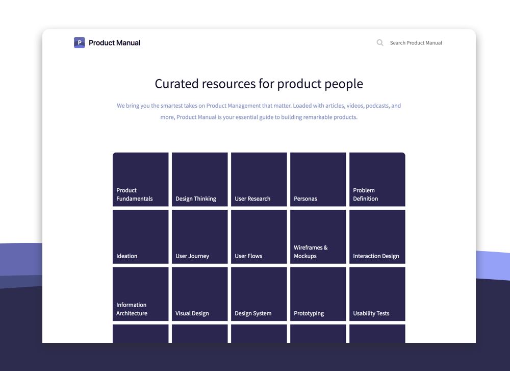 Product Manual: Get inspired and build awesome experiences 🔥 | Product Hunt