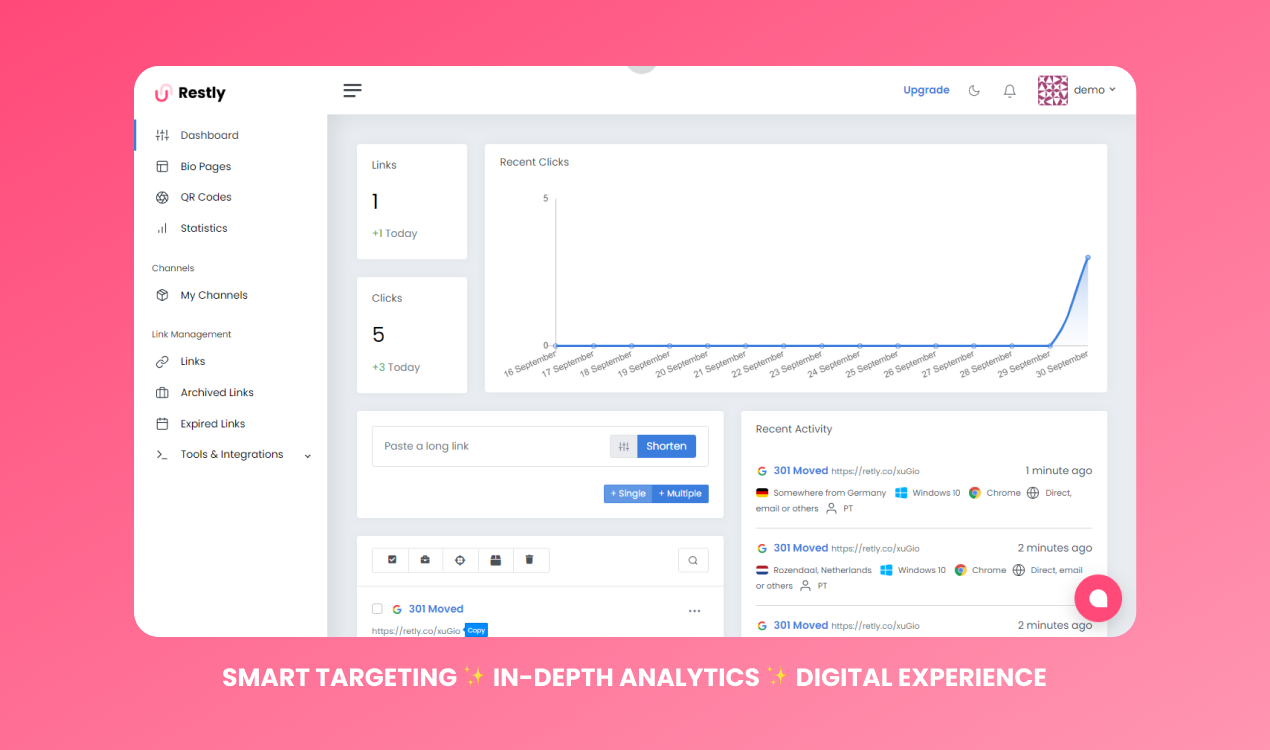 Restly - One short link, infinite possibilities | gitconnected