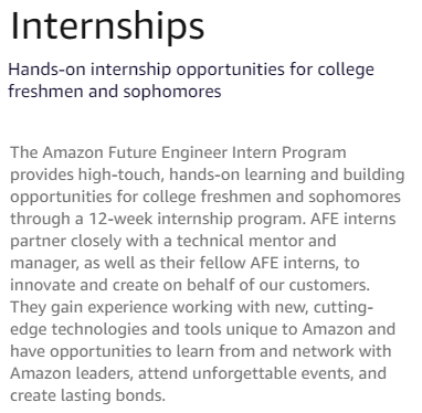 Amazon Future Engineer Product Information and Latest Updates (2025 ...