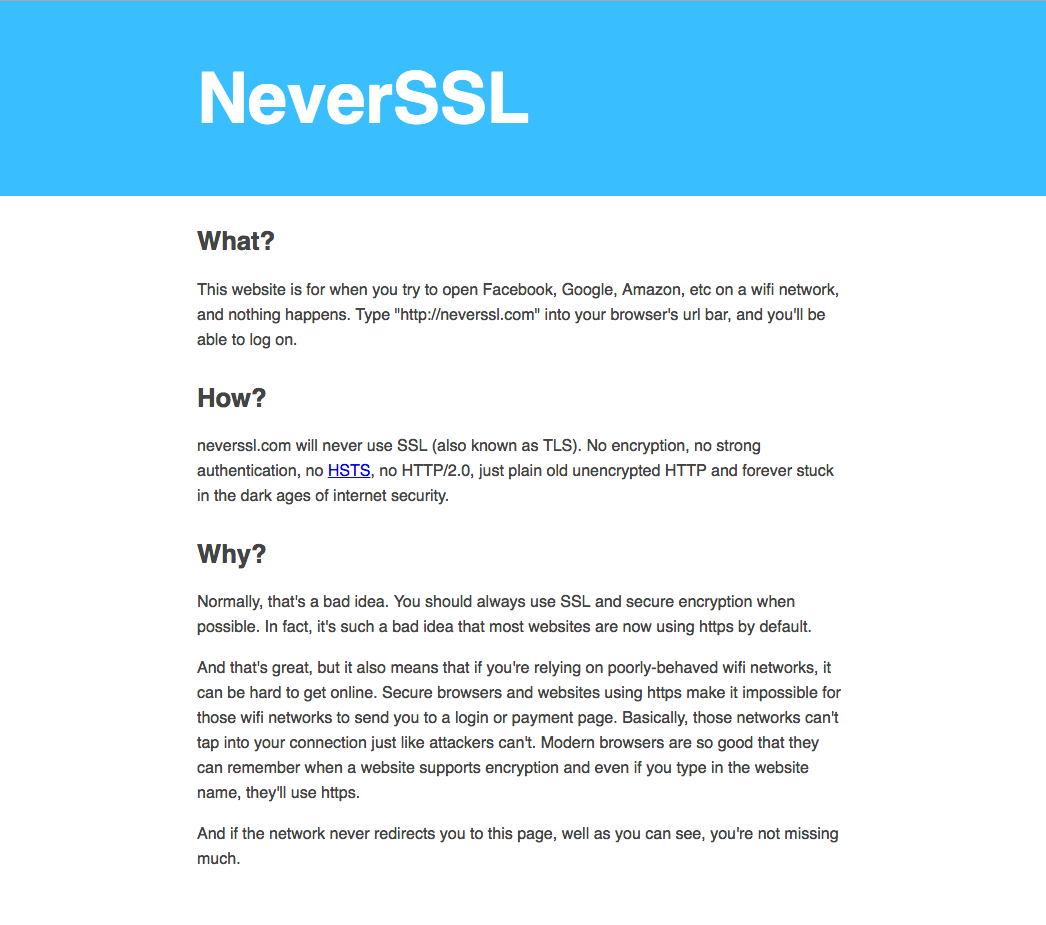 NeverSSL - Product Information, Latest Updates, and Reviews 2024 ...
