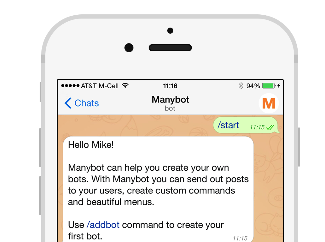 manybot.io: Create a Telegram bot without coding. | Product Hunt
