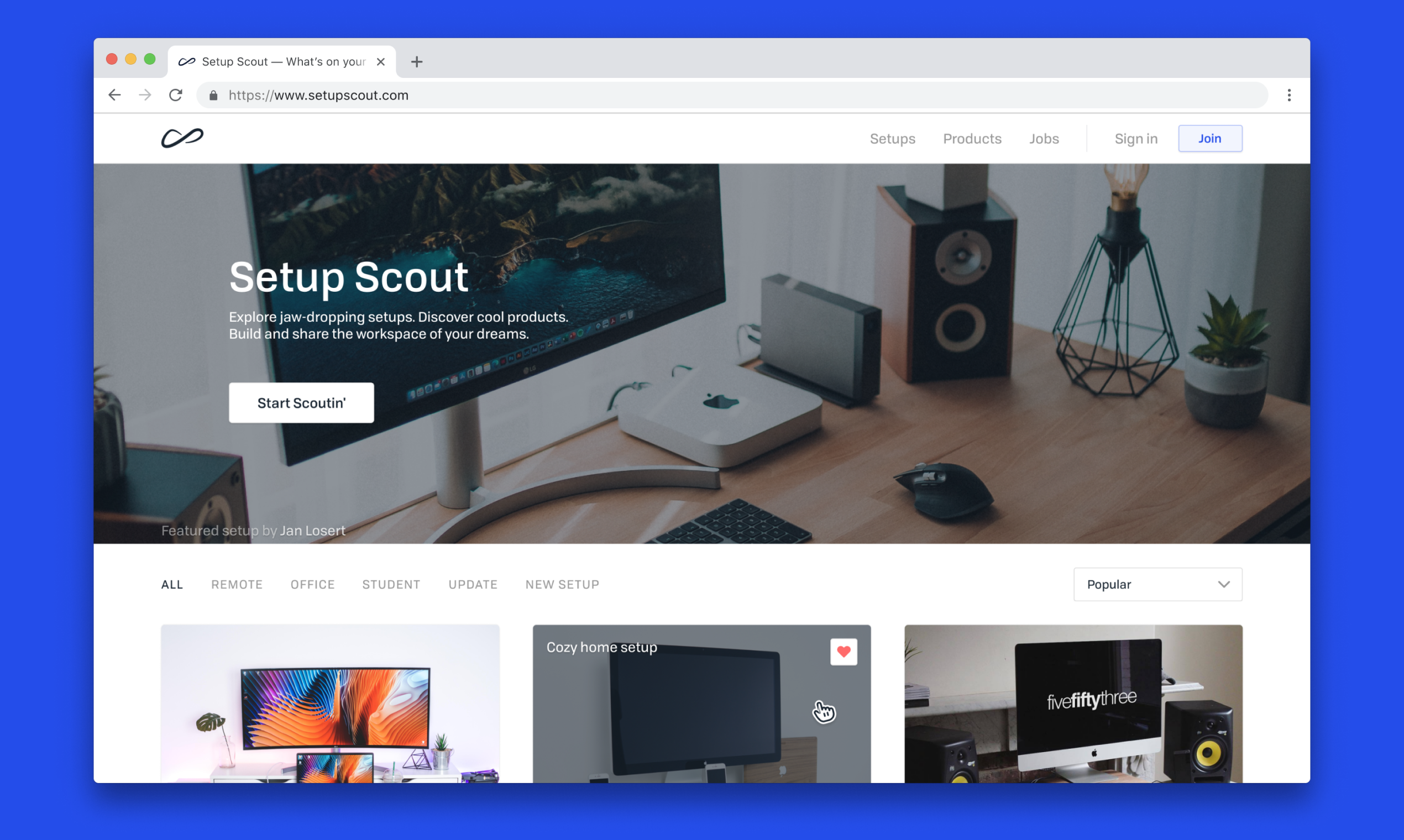 Setup Scout 2.0: What's on your desk? | Product Hunt