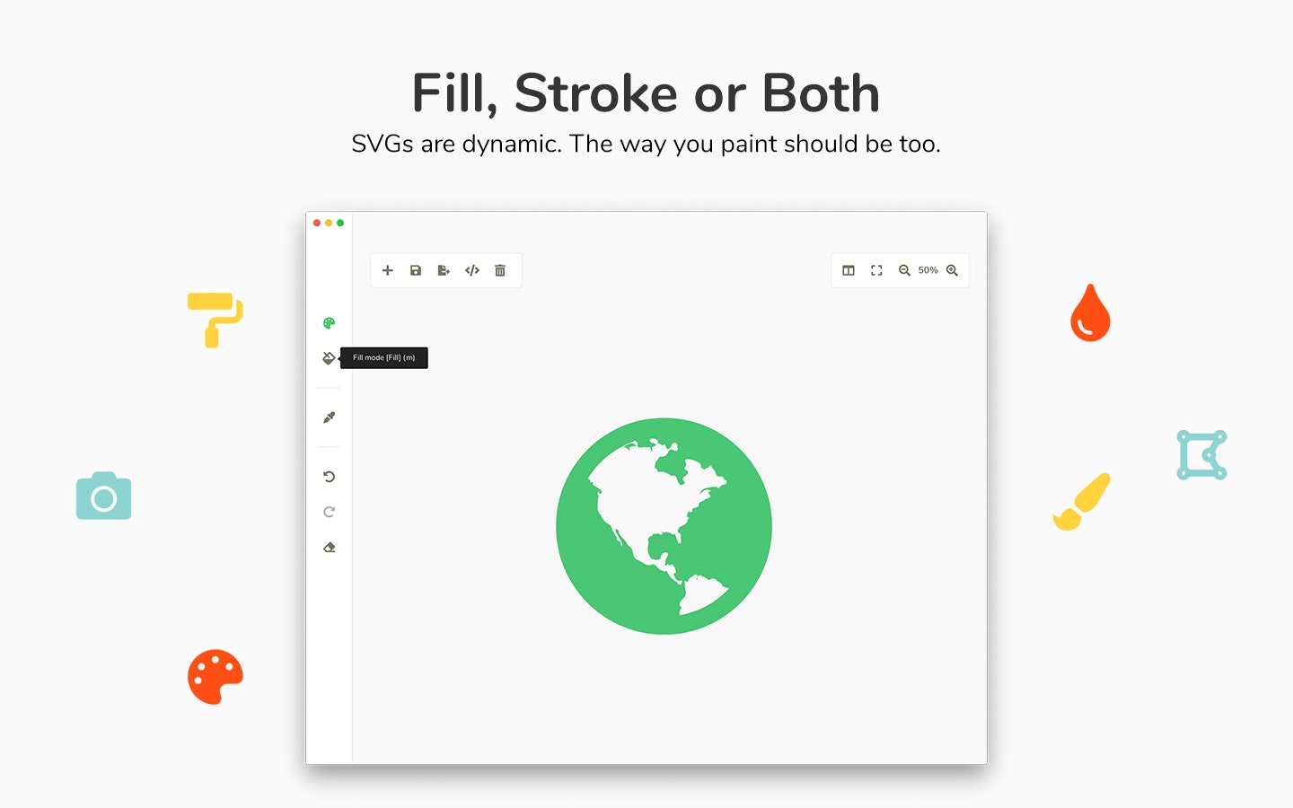 SVG Splash: A beautifully simple SVG painting application. | Product Hunt