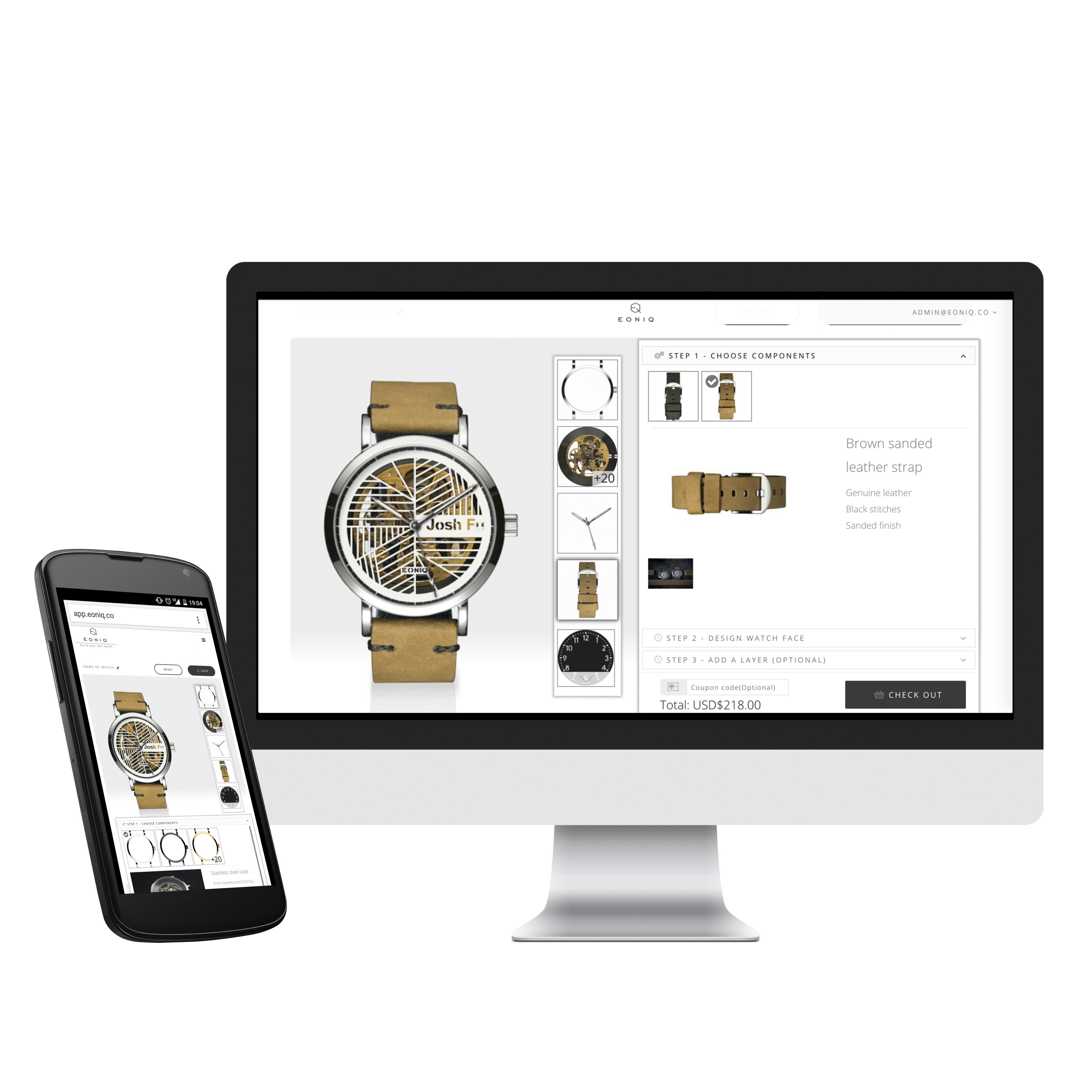 EONIQ: Design your own quality custom mechanical watch online | Product ...