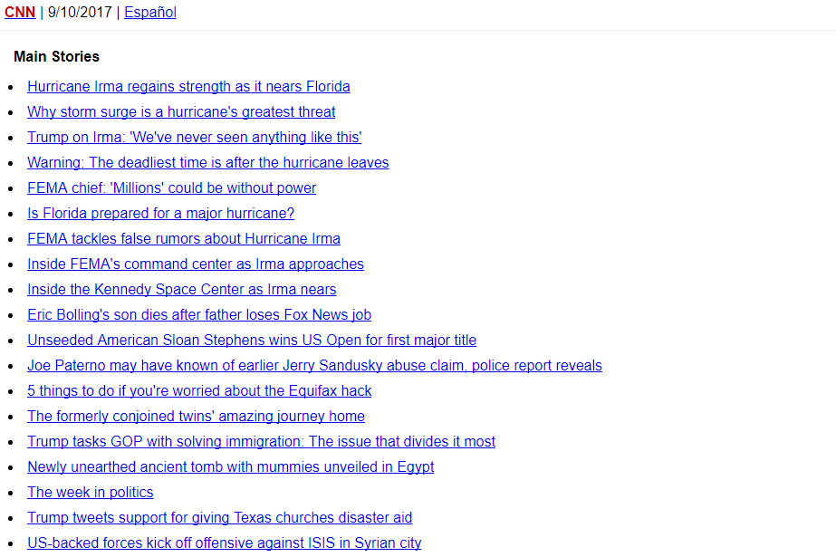 CNN Lite - pick.tools - Pick smarter, build faster.