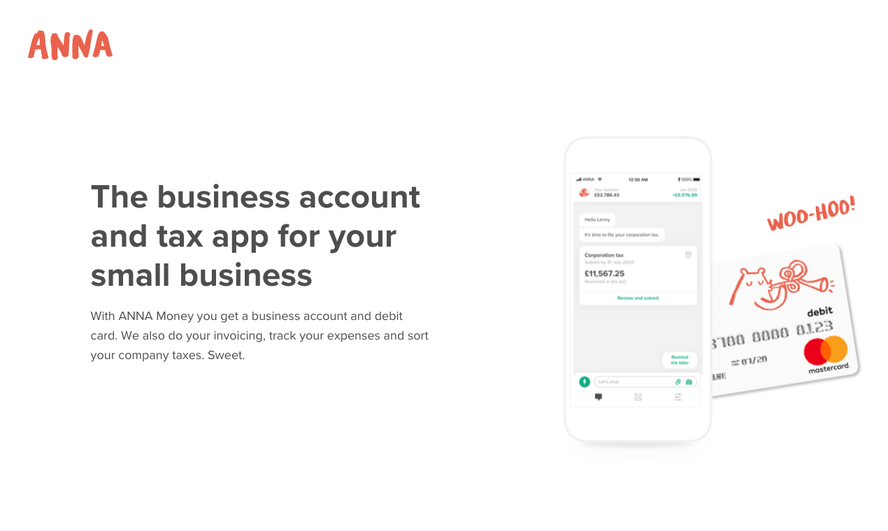 ANNA Money Business Account: The mobile business account that does your ...