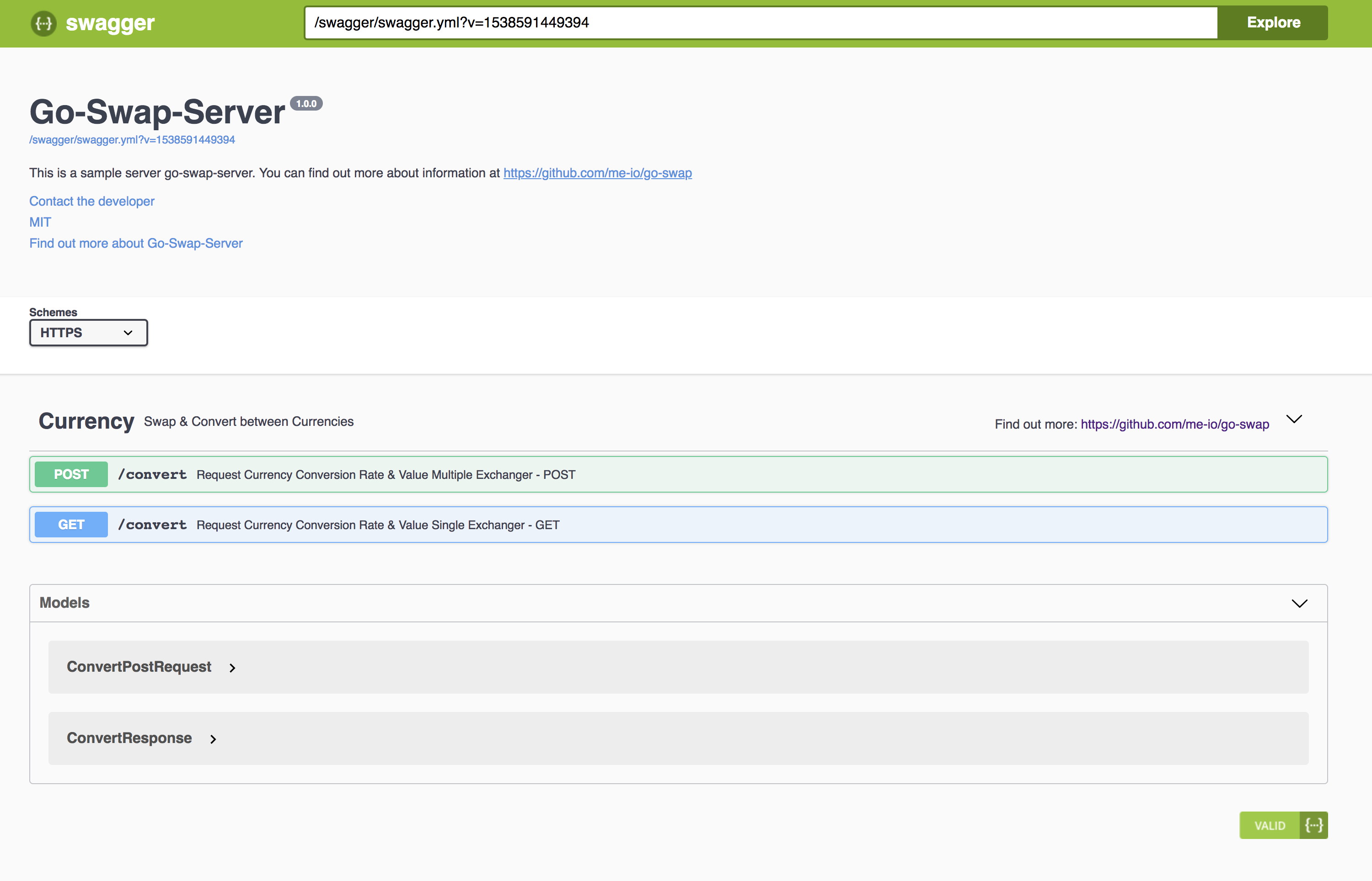 Go Swap Server: Currency exchange server API - Golang | Product Hunt