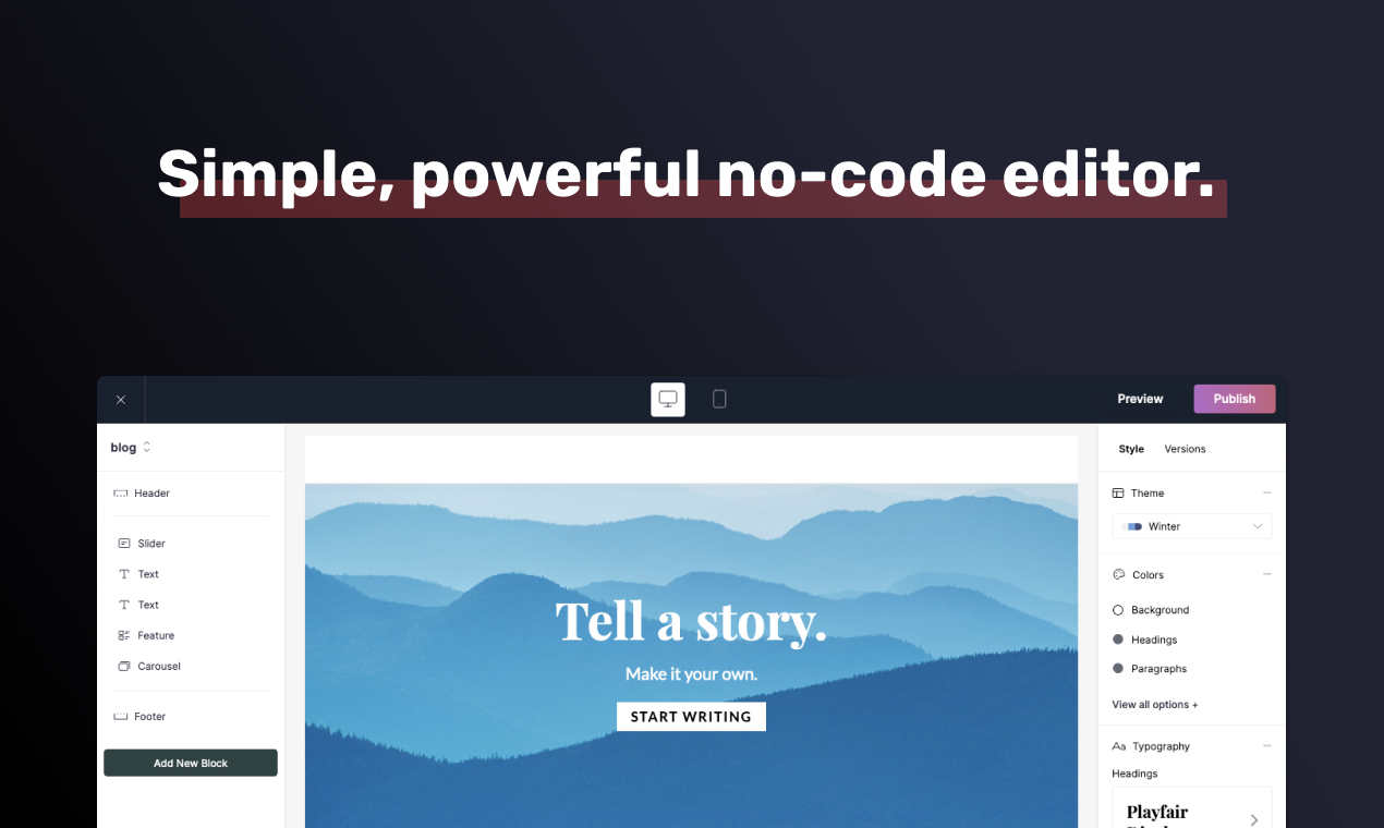 Codeless: One platform for native apps and websites | Product Hunt